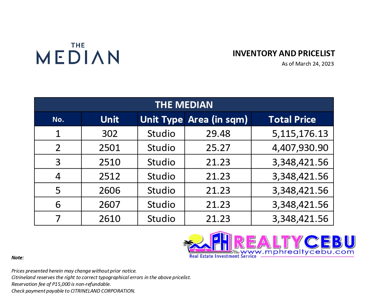 THE MEDIAN affordable condominium Lahug near I.T. Park - MPH Realty Cebu